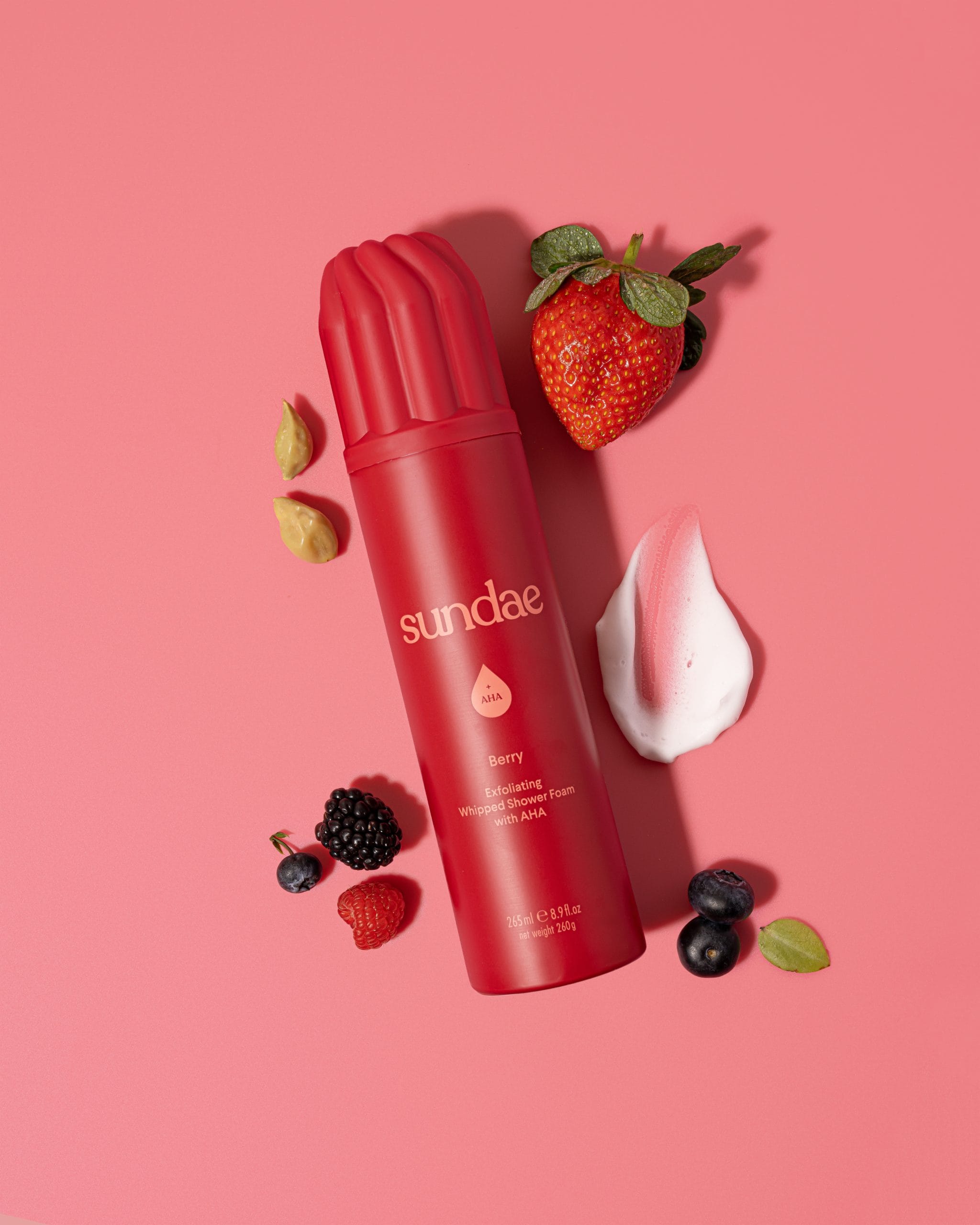 Sundae Berry Whipped Shower Foam - MIO MIO